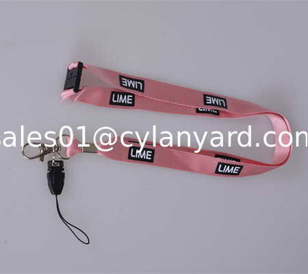 Elastic fabric round cord neck straps,jacquard fabric cord rope neck lanyards phone holder supplier