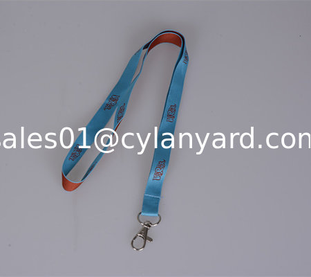 Soft polyester woven jacquard neck lanyards, China lanyard manufacturer for woven lanyards supplier
