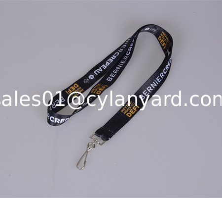 Quality heat transfer print neck lanyards,China factory for cheap sublimation neck lanyard supplier