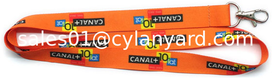 China factory for wholesale flat sublimation print neck lanyards, heat transfer lanyards supplier