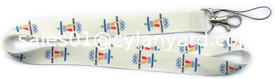 China factory for wholesale flat sublimation print neck lanyards, heat transfer lanyards supplier