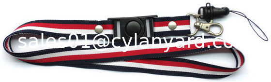 Sublimation neck lanyards with metal bottle opener, wholesale heat transfer print lanyards supplier