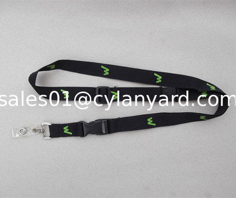 Adjustable and detachable safety polyester neck lanyards,China lanyard factory cheap price supplier