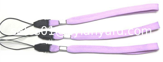Premium polyester wristlet loop lanyards for mobile phone hanging, cheap wrist loop straps supplier