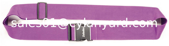 Plain polyester belt lanyards for luggage bag security, China factory direct, 5*98cm, 35g, supplier
