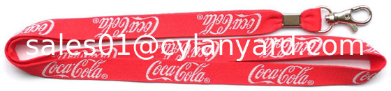 Personalized jacquard ribbon double layered stitched neck strap lanyard, jacquard logo, supplier