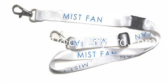 Customized nylon neck lanyards, China lanyard factory for cheap nylon badge strap lanyards supplier