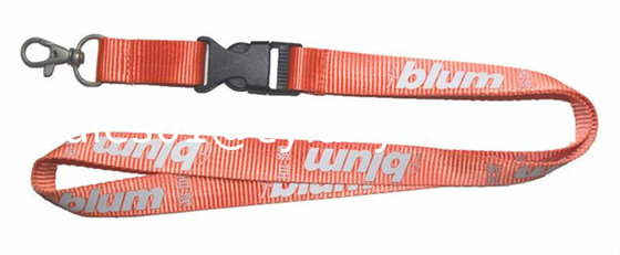 Premium nylon neck straps, nylon neck lanyard for promotional giveaway gift, China factory supplier