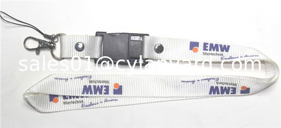 Flat nylon neck lanyards with Mobile phone string holder, China factory wholesale prices, supplier
