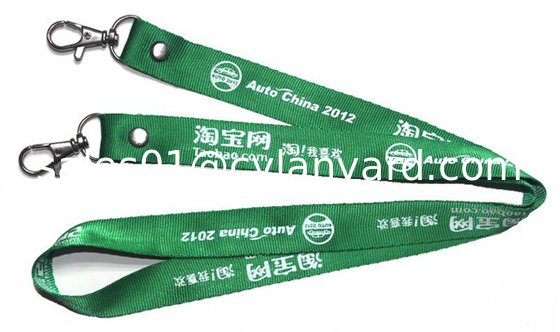 Imprinted Corporate logo flat nylon neck lanyards, premium flat nylon neck strap lanyards, supplier