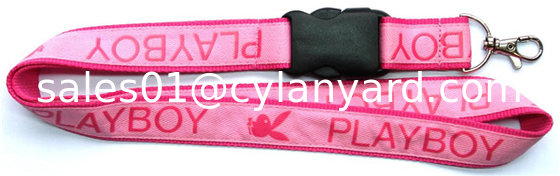 High graded 1" polyester and woven ribbon double layered neck straps, comfortable to wear supplier