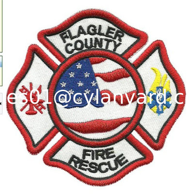 Custom garment embroidered patches, China embroidery factory for embroidered emblem badges supplier
