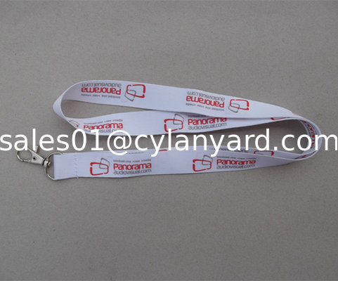 Colorful and durable quality neck lanyards, heat transfer printed with dye sublimation, supplier