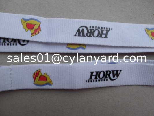 Premium screen printed polyester safety neck lanyards for corporate branding promotion, supplier