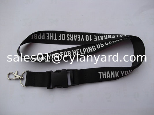 Corporate branding nylon straps for promotion giveaways, China nylon lanyard manufacturer, supplier