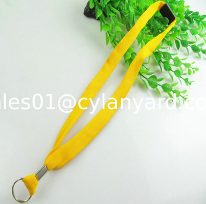 Tubular polyester key chain holder lanyard, safety breakaway tube polyester neck straps, supplier