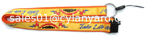 Polyester Satin applique double layer lanyard,deluxe satin ribbon overlayed neck lanyards, supplier
