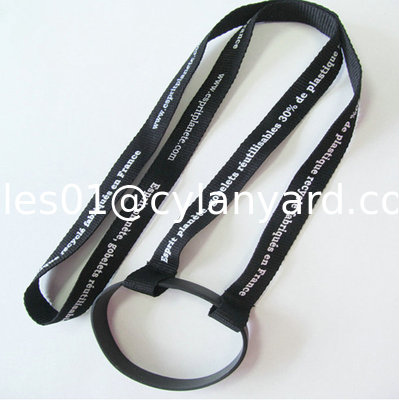 Wholesale Polyester water bottle holder lanyards, sports drink bottle holder lanyards, supplier