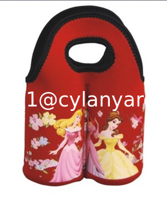 Premium neoprene wine bottle single cooler handbag,neoprene beer bottle protective sleeve supplier