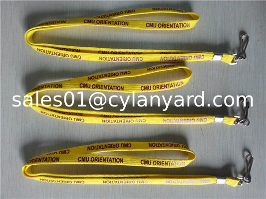 Tubular polyester neck strap with id card badge holder, breakaway tube polyester lanyards, supplier