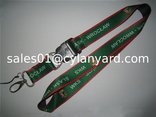 China lanyard factory for custom heat transfer full color badge lanyards, economic lanyard supplier