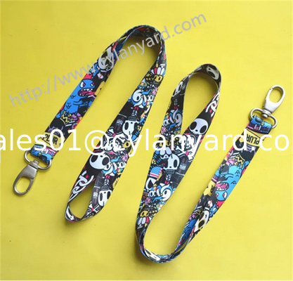 China lanyard factory sells cheap full color printed neck lanyards small quantity, supplier