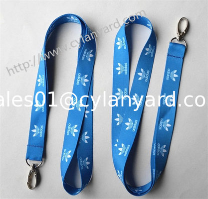 Small quantity wholesale full color print neck lanyards, full color polyester neck straps, supplier
