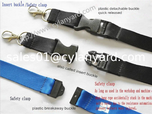 Cheap simple logo imprinted polyester id card lanyard,China lanyard factory small quantity supplier