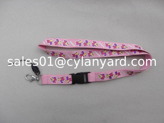 China lanyard factory for cheap logo printed polyester lanyards small quantity wholesale, supplier