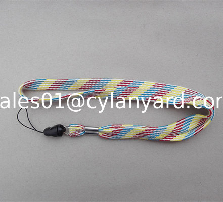 Tube polyester lanyards, custom tubular polyester badge neck strap lanyards cheap price, supplier
