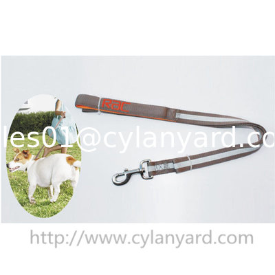 Heavy duty metal clasp hook polyester dog's leash and dog's collar, full color polyester, supplier