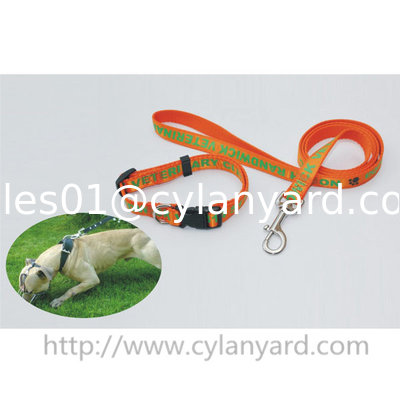 Where to buy dog collars and leashes? China factory imprinted outdoor dog collar and lead, supplier