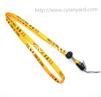 Elastic round rope cord phone holder lanyard with adjustable toggle, comfortable to wear, supplier