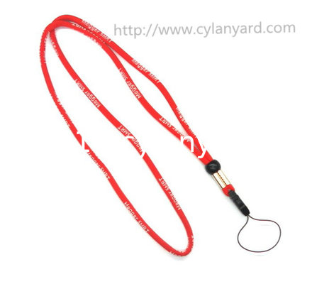 Elastic round rope cord phone holder lanyard with adjustable toggle, comfortable to wear, supplier