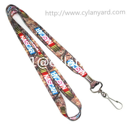 Custom design full color J hook lanyards, cheap simple full color neck lanyards, supplier