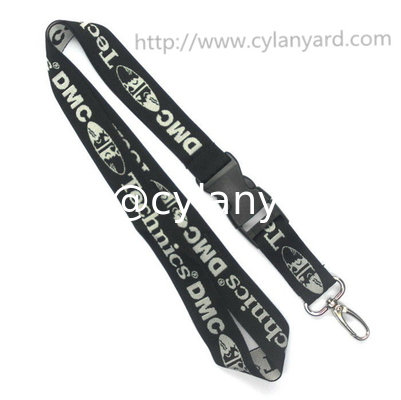 Skull woven lanyards, custom jacquard skull Halloween lanyards, China lanyard factory, supplier