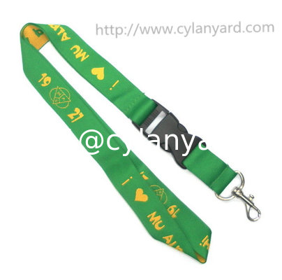 Custom Jacquard logo lanyards, single sided woven jacquard neck ribbon, supplier