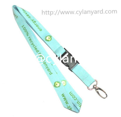 China lanyard factory for cheap imprint neck lanyards with ABS detachable buckle, supplier