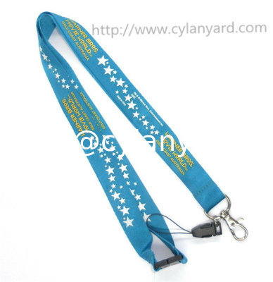 China lanyard factory for cheap imprint neck lanyards with ABS detachable buckle, supplier