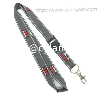 China lanyard factory for cheap imprint neck lanyards with ABS detachable buckle, supplier