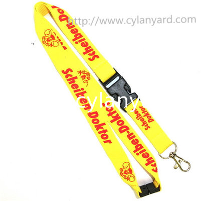 Great value imprinted id lanyards with safety breakaway buckle, supplier