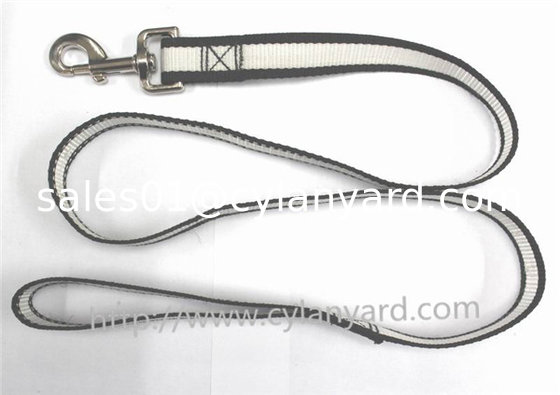 Plain polyester webbing dog collars and leads cheap price, MOQ 300pcs supplier