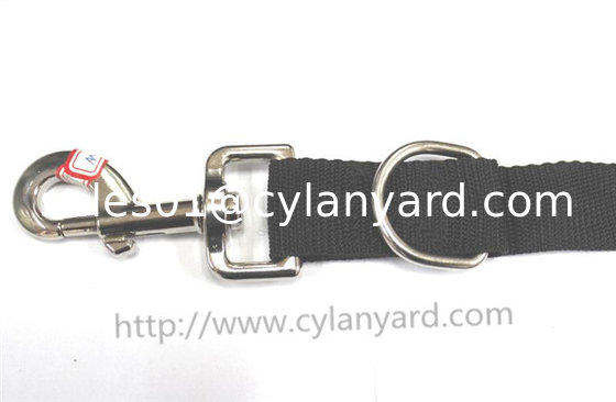 Plain polyester webbing dog collars and leads cheap price, MOQ 300pcs supplier