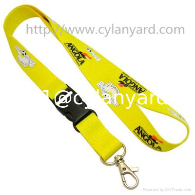 Promotional neck ribbon lanyards, cheap simple printed strap ribbon, supplier