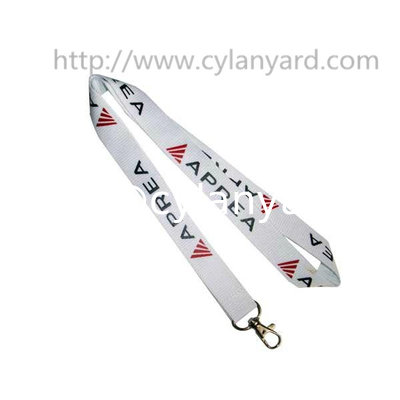 Promotional neck ribbon lanyards, cheap simple printed strap ribbon, supplier