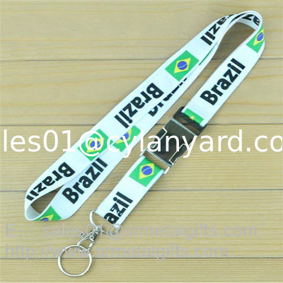 Bespoke full color print strap lanyards, tailor made full color branding logo lanyards, supplier