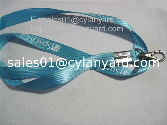 Nylon badge holder lanyard with epoxy retractable reel, badge pull reel nylon neck straps, supplier