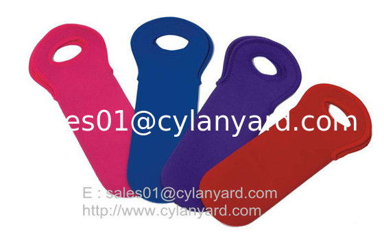 2 bottle pack Neoprene bottle cooler, wholesale cheap neoprene bottle coolers, supplier