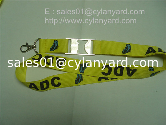 Camping lanyard with metal bottle opener, hiking strap with metal beer opener, supplier