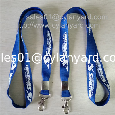 Dyed coloured polyester neck lanyards with dyed colored plastic release buckle, supplier